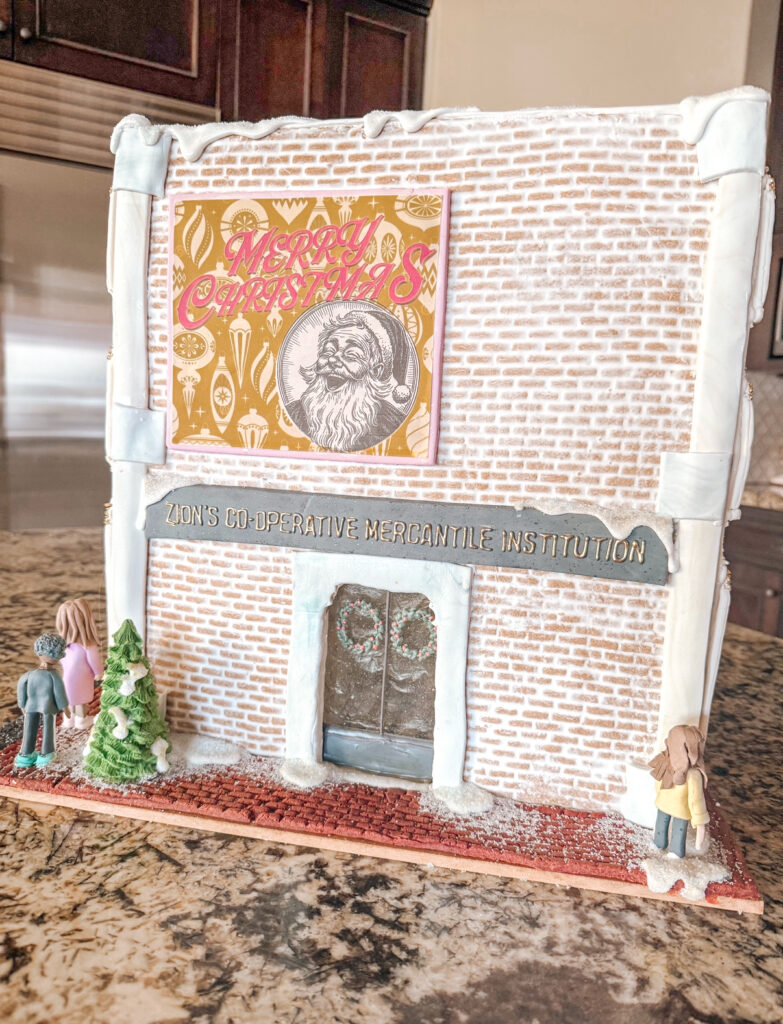 It's ZCMI, made from gingerbread! Pro techniques to use on your own ...