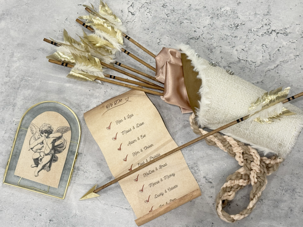 Make Your Own Cupid Quiver + Printables - Studio 5