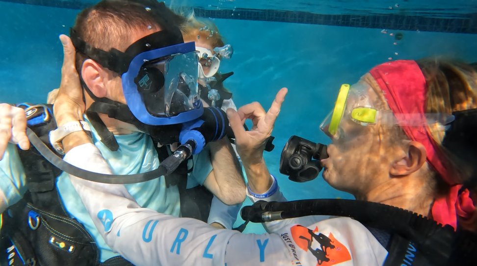 'In the water... disabilities disappear.' The adaptive scuba program changing lives