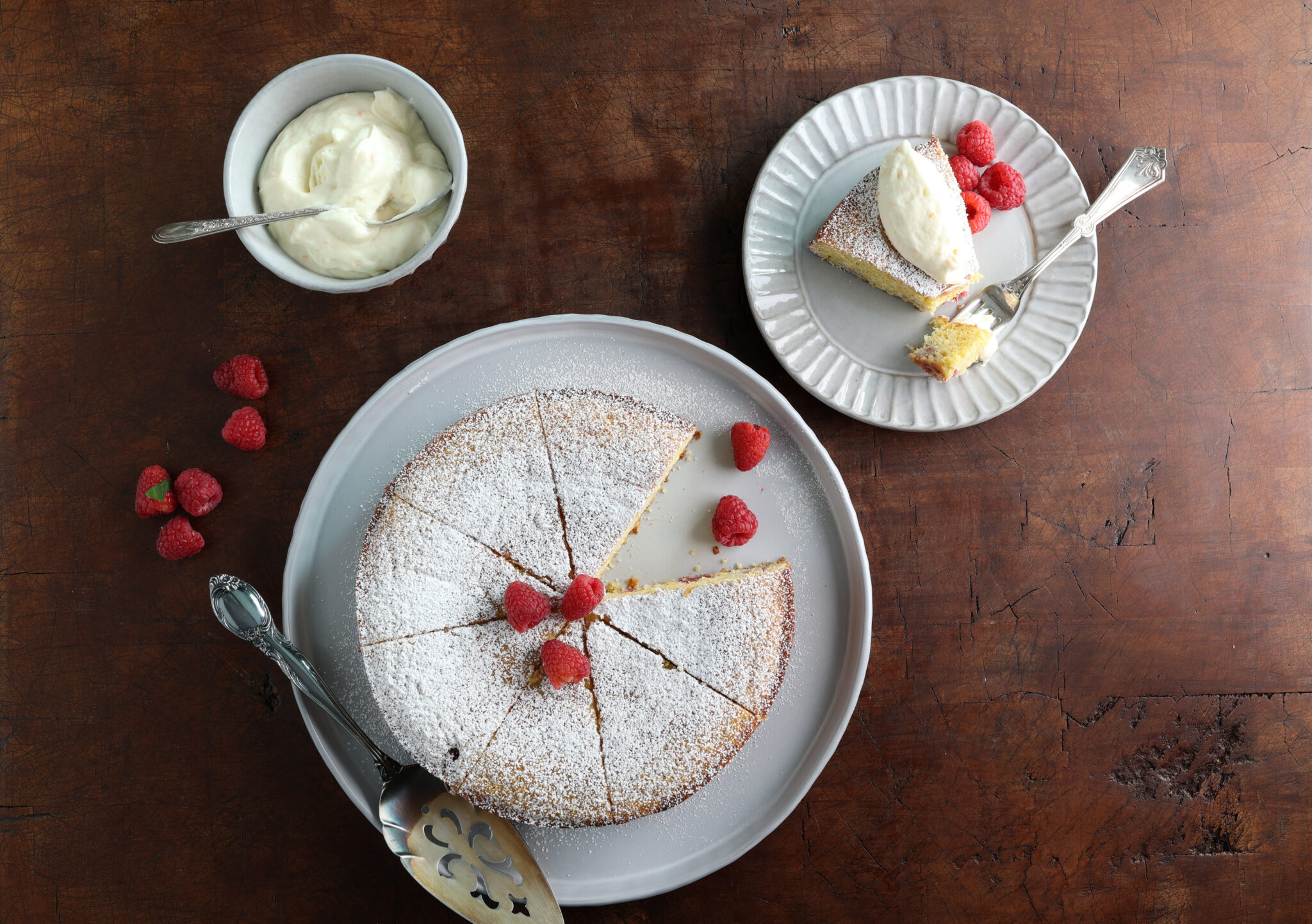 Cornmeal Ricotta Cake With Fresh Summer Berries - Studio 5